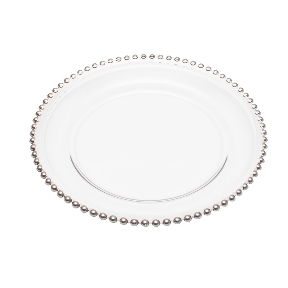 Glass Charger Plates| Wholesale | International Event Products